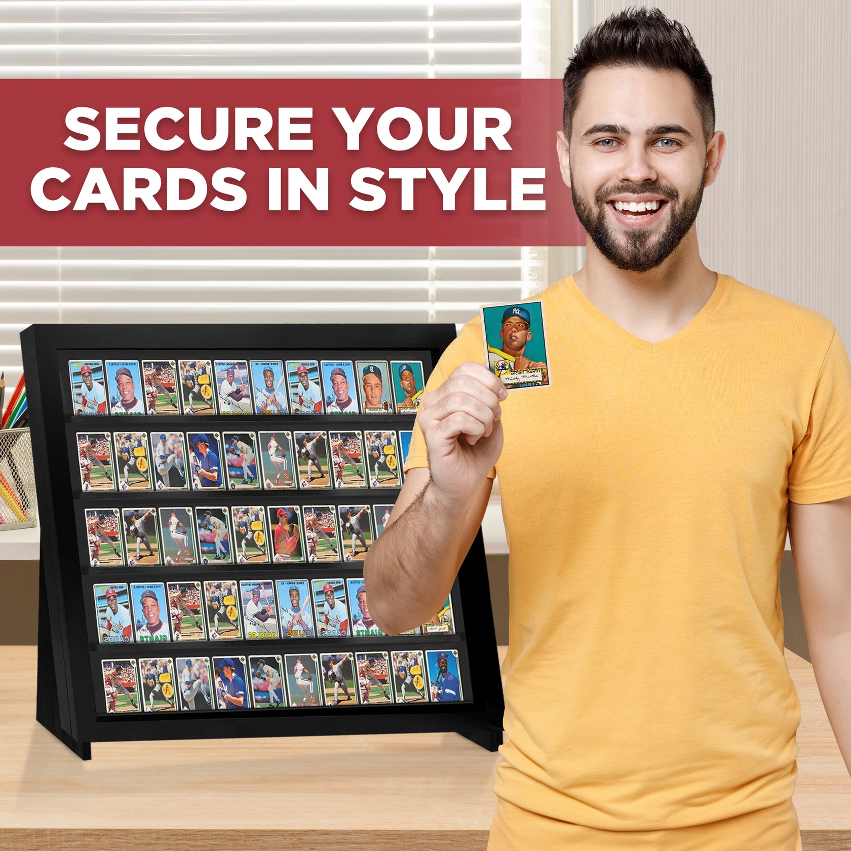 Half Tabletop Card Display: Super Legs – pennzonidisplay