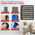 Large 70-Card Display Case - Secure & Elegant – pennzonidisplay