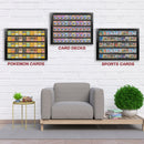 Playing Card Deck Display Case - Holds 50 Decks – pennzonidisplay