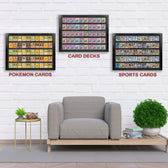 Playing Card Deck Display Case - Holds 50 Decks – pennzonidisplay