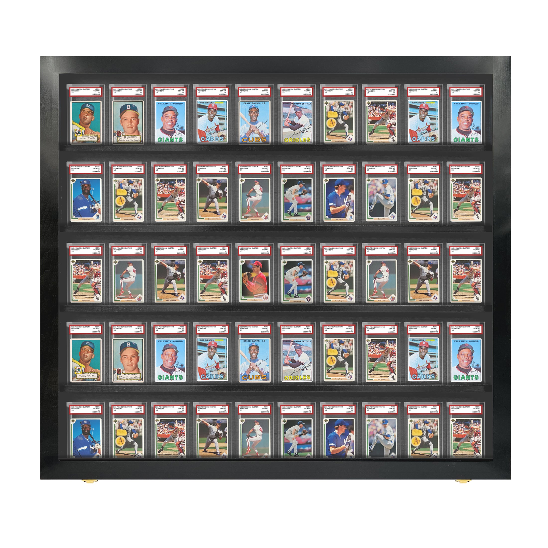 50 Graded PSA - Card Display – pennzonidisplay