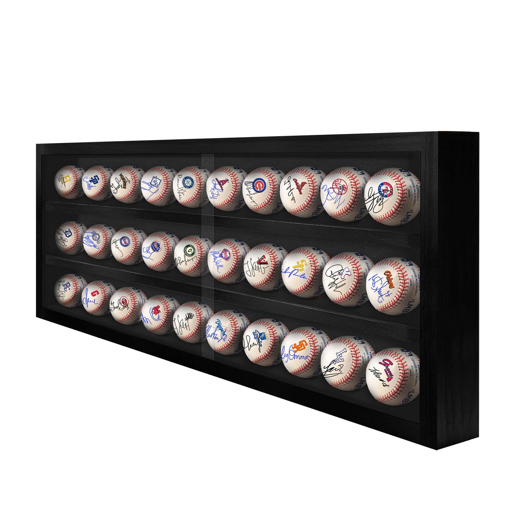 30-Ball Display: Baseball & Hockey Puck Case – pennzonidisplay
