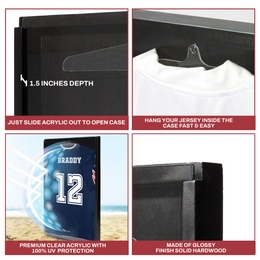 Shadow Box Frame for Elegant Jersey Showcasing – pennzonidisplay