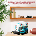 Helmet Display Case - Clear & UV Protected – pennzonidisplay