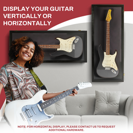 Premium Hardwood Guitar Display | Secure & Stylish – pennzonidisplay
