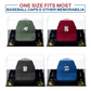 Deluxe Baseball Cap Display - Crystal Clear Acrylic – pennzonidisplay