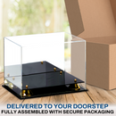 Deluxe Baseball Cap Display - Crystal Clear Acrylic – pennzonidisplay