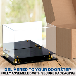 Deluxe Baseball Cap Display - Crystal Clear Acrylic – pennzonidisplay