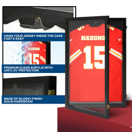 Large Jersey Display Case | Elegant & Durable – pennzonidisplay