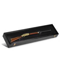 Elegant Rifle Display Case - Secure and Spacious – pennzonidisplay