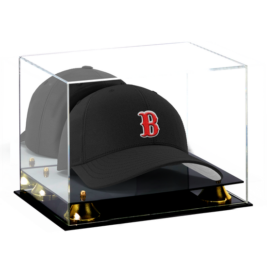 Deluxe Baseball Cap Display - Crystal Clear Acrylic – pennzonidisplay