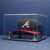 Deluxe Baseball Cap Display - Crystal Clear Acrylic – pennzonidisplay