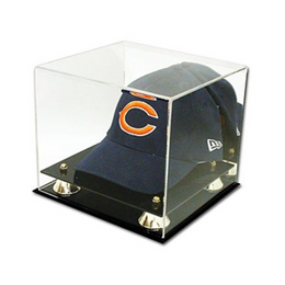 Deluxe Baseball Cap Display - Crystal Clear Acrylic – pennzonidisplay